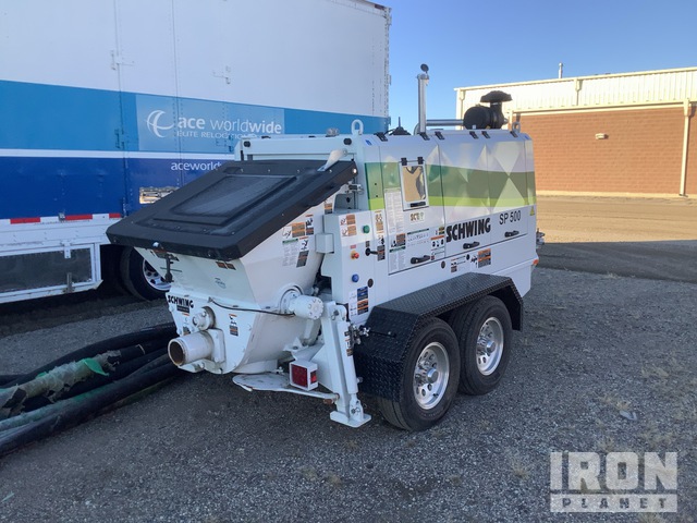 Schwing SP500 Concrete Pump in Medford, Minnesota, United States ...