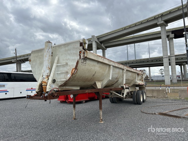 2004 Manac Trailers TSTD32 32 ft T/A Quarter Frame End Dump Trailer ...