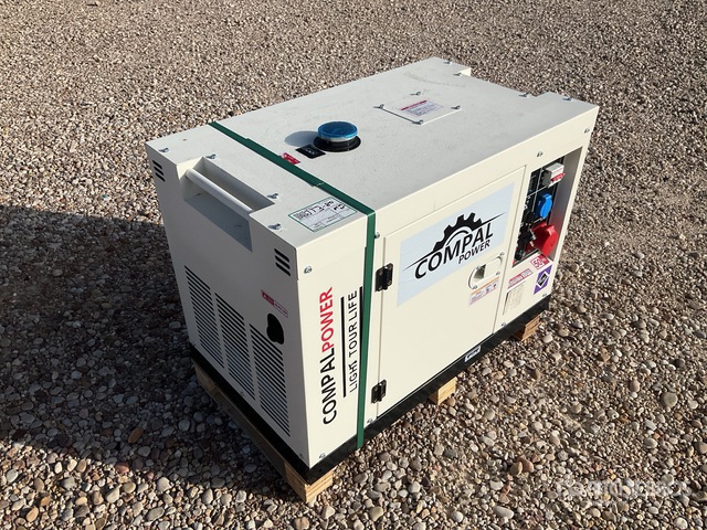 2024 Compal VG-R110 11 kVA 10kW Portable Generator Set (Unused ...