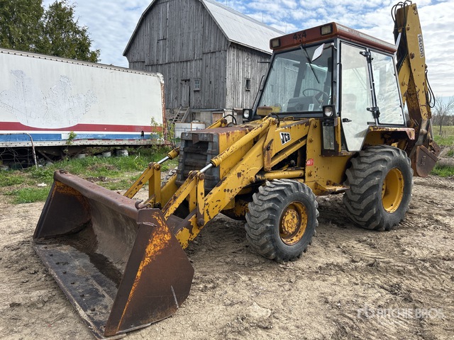 1985 JCB 1400B 4x4 Backhoe Loader | Ritchie Bros. Auctioneers