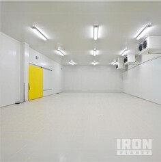 Cryo Systems 38 ft x 30 ft Drive/Walk-in Freezer w/ Push Back Racking ...