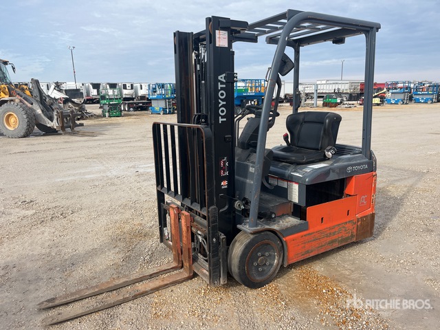 2017 Toyota 8FBE15U 2800 lb Electric Forklift (Inoperable) | Ritchie ...