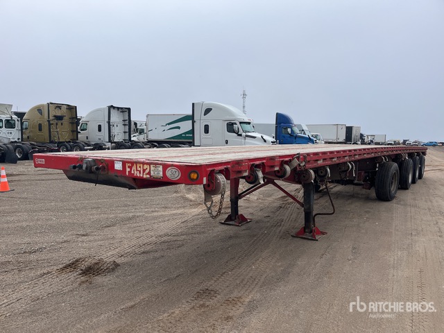 2020 Temisko 53 ft Quad/A Flatbed Trailer | Ritchie Bros. Auctioneers