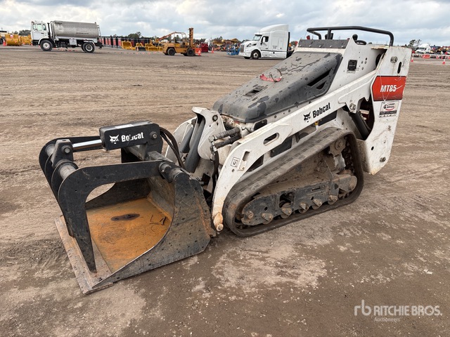 2018 Bobcat MT85 Mini Compact Track Loader | Ritchie Bros. Auctioneers
