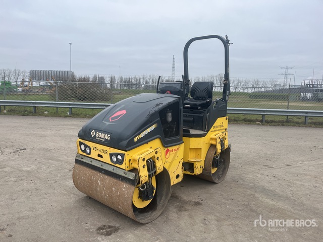 2015 Bomag BW120AD-5 Double Drum Roller | Ritchie Bros. Auctioneers