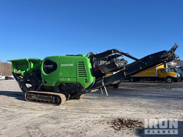 2023 Terex/Evoquip Bison 280 Jaw Crushing Plant in North Franklin ...