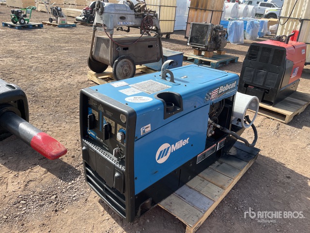 Miller Bobcat 250 A Skid-Mounted Multi-Process LPG Engine Driven Welder ...