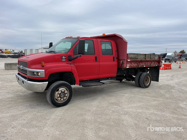 2005 Chevrolet C4500 4x4 Crew Cab Dump Truck | Ritchie Bros. Auctioneers