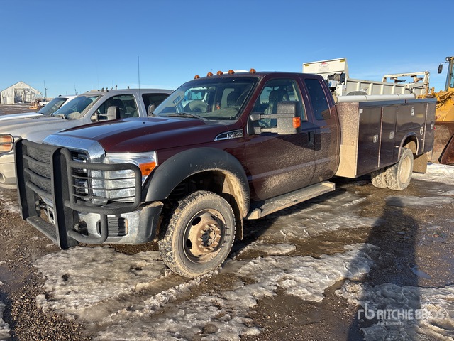 2011 Ford F-450 XLT 4x4 Extended Cab Service Truck | Ritchie Bros ...