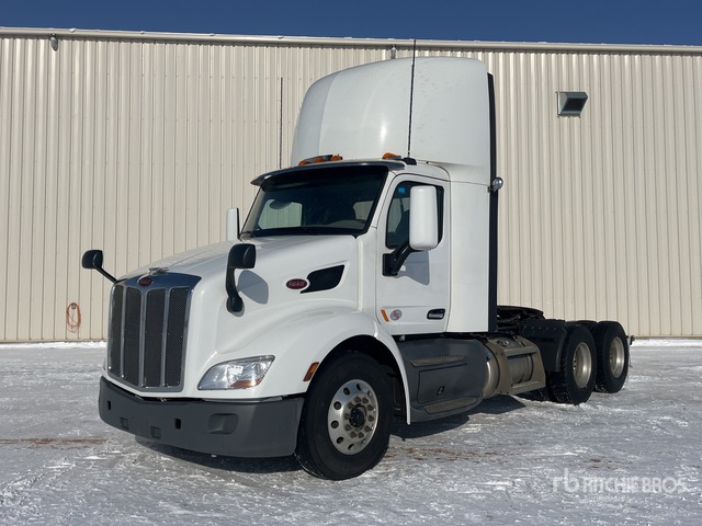 2021 Peterbilt 579 6x4 T/A Day Cab Truck Tractor | Ritchie Bros ...