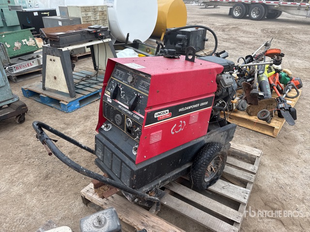 Lincoln Electric G8000 225 A Mobile Stick Engine Driven Welder ...