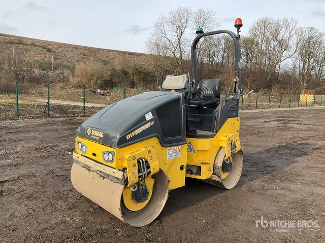 2019 Bomag BW120AD-5 Double Drum Roller | Ritchie Bros. Auctioneers