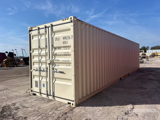 40 ft High Cube Double-Ended Conteneur de stockage | Ritchie Bros ...