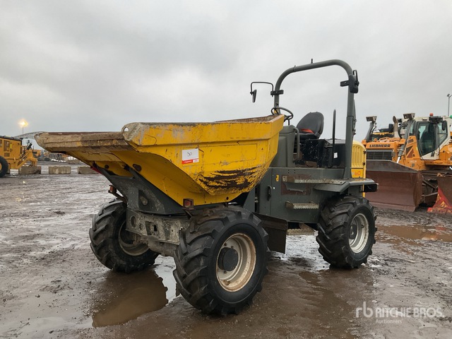 2015 Wacker Neuson DW60 6 ton 4x4 Swivel Dumper | Ritchie Bros. Auctioneers