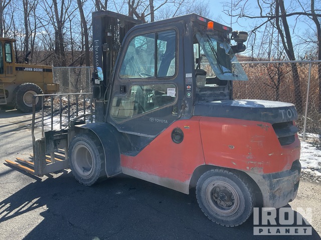 2021 Toyota 8FD50U 8800 lb Pneumatic Tire Forklift in Lyndhurst, New ...
