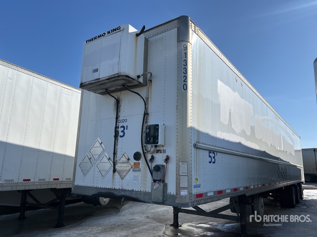 2015 Vanguard 53 ft x 102 in Tri/A Heated Van Trailer | Ritchie Bros ...