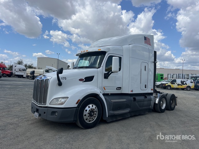 2016 Peterbilt 579 6x4 T/A Sleeper Truck Tractor | Ritchie Bros ...