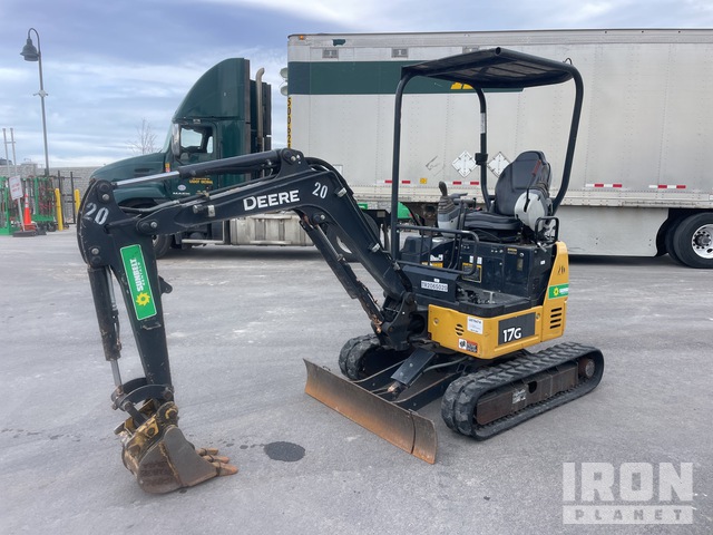 John Deere 17G Mini Excavator in Saratoga Springs, Utah, United States ...