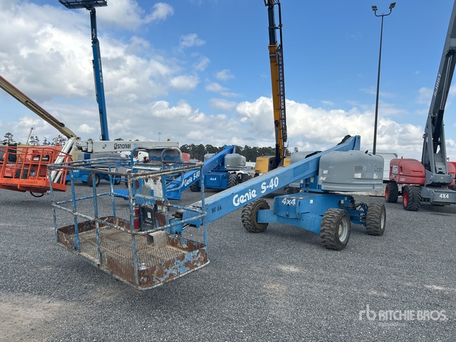 2013 Genie S40 4WD Diesel Telescopic Boom Lift | Ritchie Bros. Auctioneers