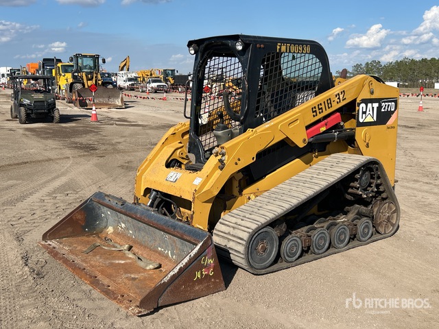 2018 Cat 277D Two-Speed Compact Track Loader | Ritchie Bros. Auctioneers