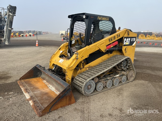 2018 Cat 277D Two-Speed Compact Track Loader | Ritchie Bros. Auctioneers