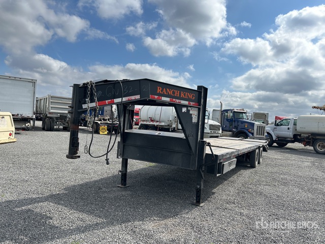 2022 Ranch King GNLS3220DKC2SSLP 32 ft T/A Gooseneck Remolque ...