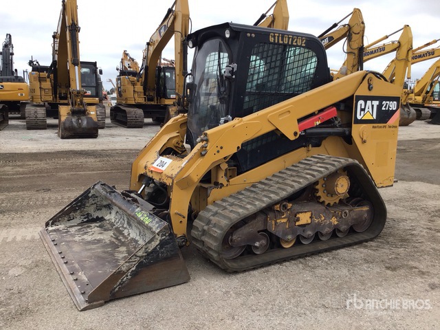 2019 Cat 279D Two-Speed High Flow XPS Compact Track Loader | Ritchie ...