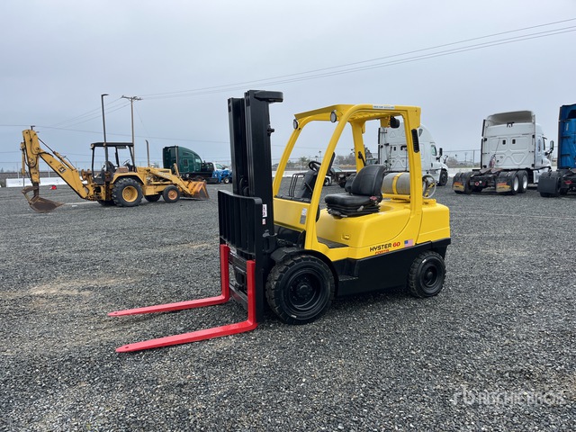 2006 Hyster H60FT 5450 lb Cushion Tire Forklift | Ritchie Bros. Auctioneers