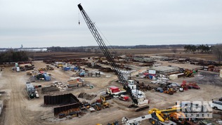 1989 Link-Belt LS-138H 75 ton Lattice-Boom Crawler Crane in Hilbert ...