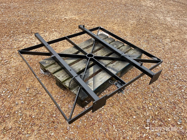 Steel Personnel Gate with hanging post and latching post (1250mm wide x ...