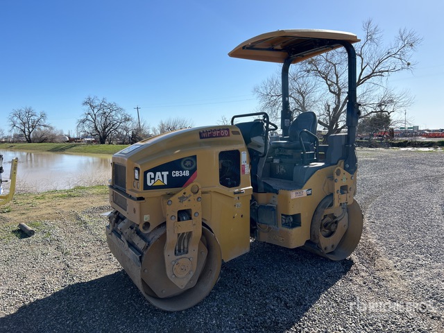 2018 Cat CB34B Double Drum Roller (Inoperable) | Ritchie Bros. Auctioneers