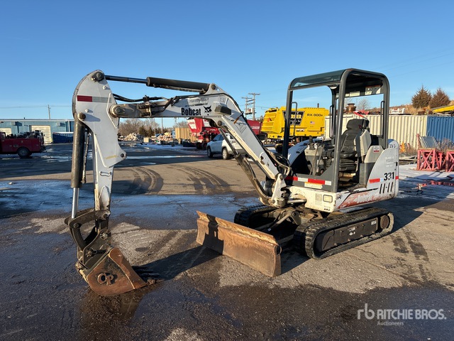2003 Bobcat 331 Mini Excavator | Ritchie Bros. Auctioneers