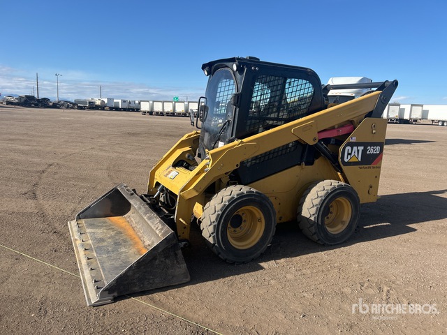 2017 Cat 262D Two-Speed High Flow XPS Skid Steer Loader | Ritchie Bros ...