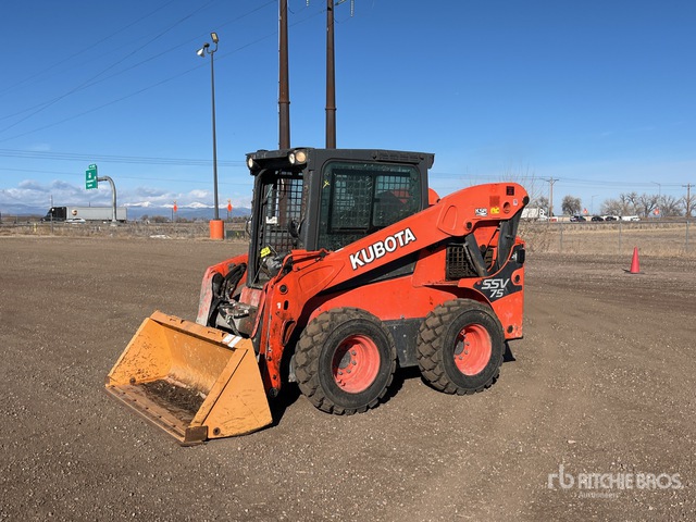 2019 Kubota SSV75 Two-Speed Skid Steer Loader | Ritchie Bros. Auctioneers