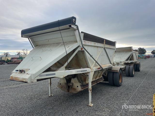 1985 Challenge Cook Bros S/A Belly Dump Trailer | Ritchie Bros. Auctioneers