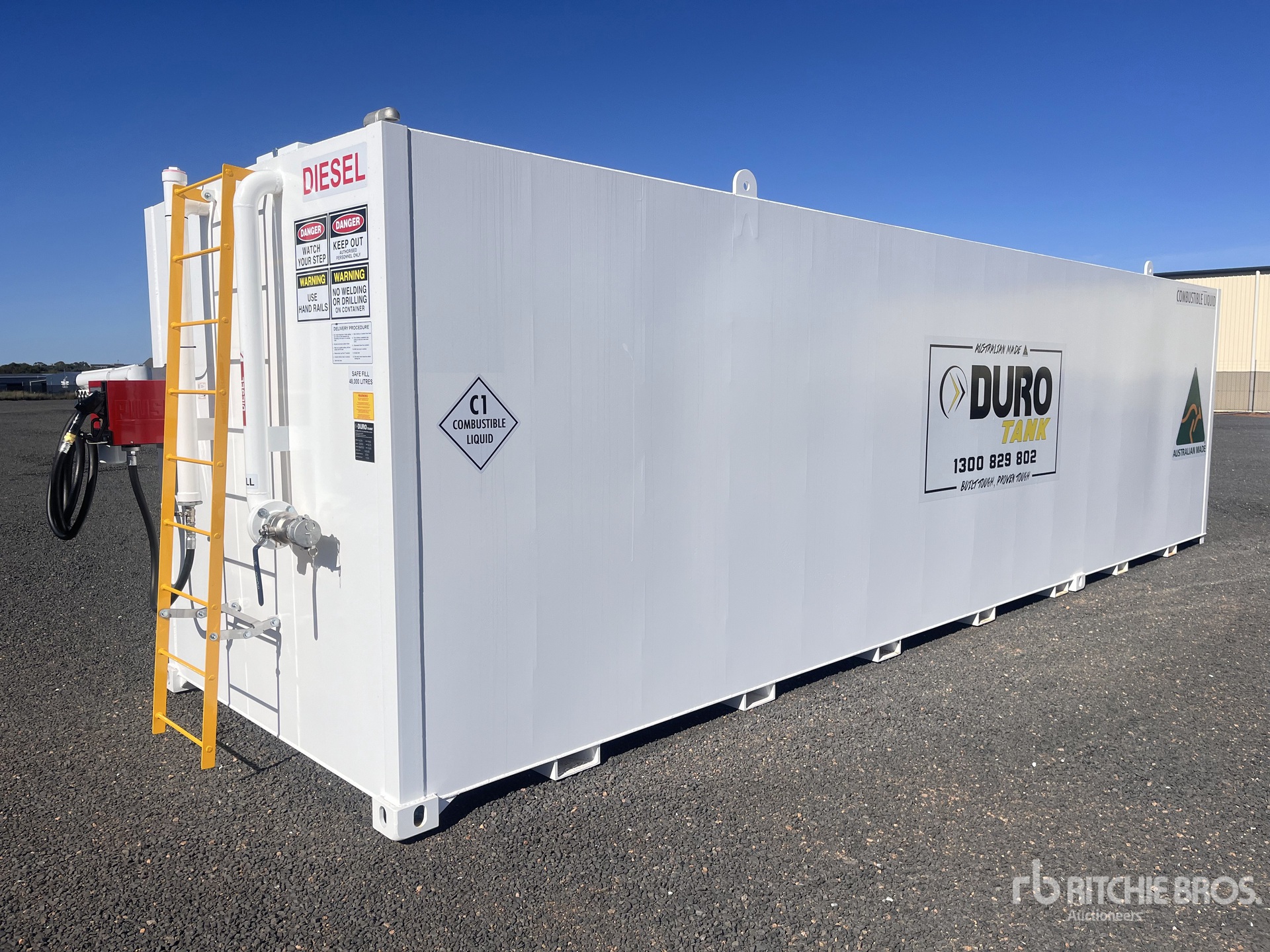 2025 Durotank 55000 L Skid Mounted Diesel Tank (Unused) | Ritchie Bros ...