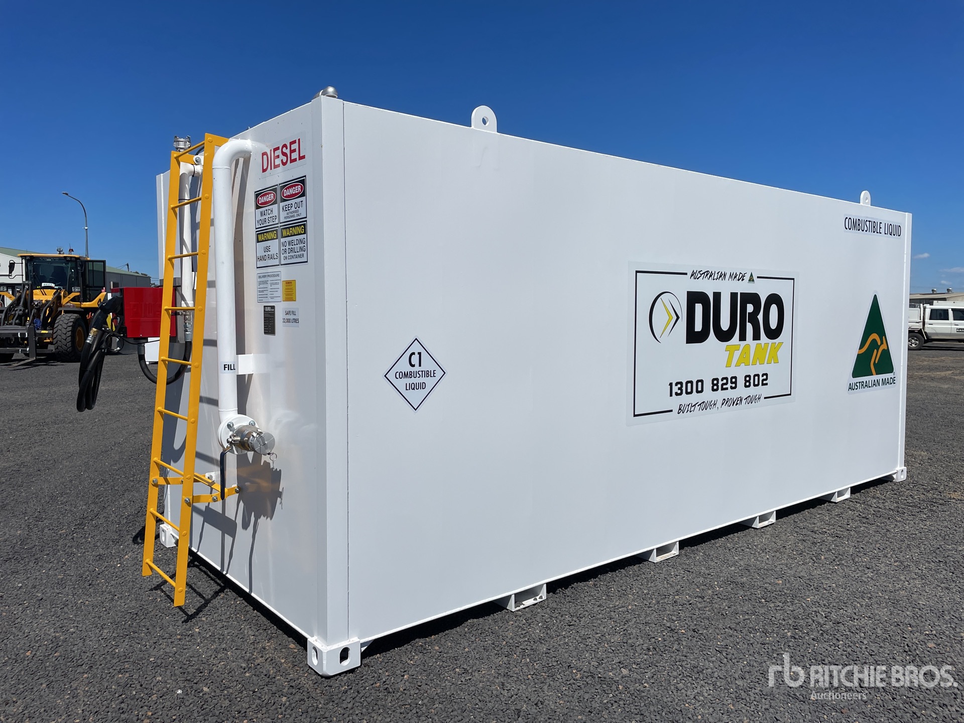 2025 Durotank 33000 L Skid Mounted Diesel Tank (Unused) | Ritchie Bros ...