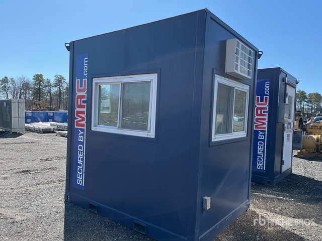 Modular Security Systems Inc G68X 8 ft x 6 ft Guard Shack | Ritchie ...