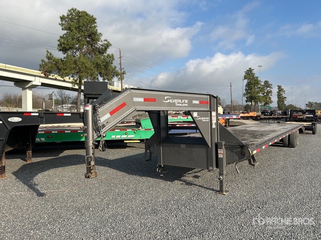 2023 East Texas Silverline 40 ft T/A Gooseneck Equipment Trailer ...