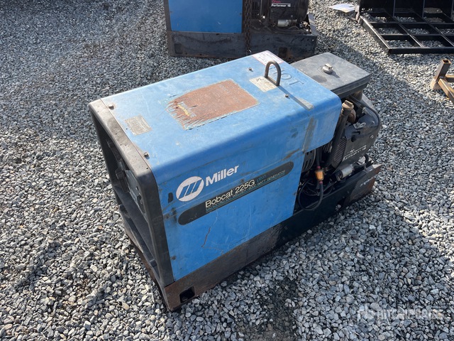 1996 Miller Bobcat 225G Plus 225 A Skid-Mounted Multi-Process Engine ...