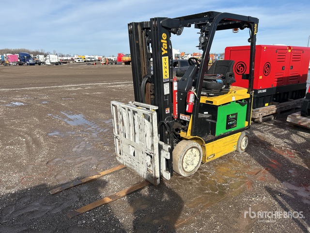 2020 Yale ERC050 3500 lb Electric Forklift (Inoperable) | Ritchie Bros ...