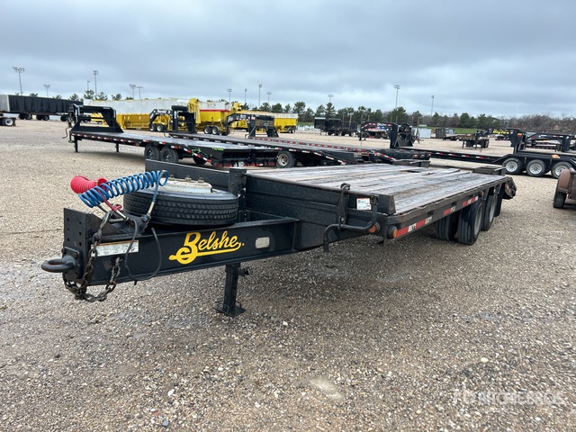 2016 Belshe DT255 25 ft T/A Equipment Trailer | Ritchie Bros. Auctioneers