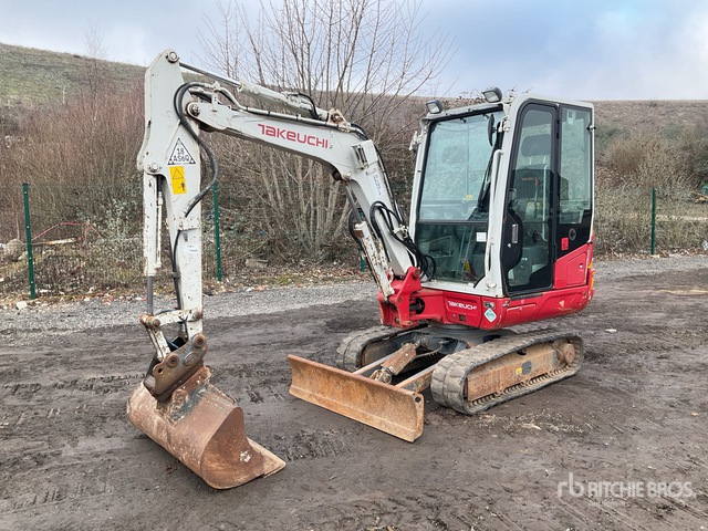 2018 Takeuchi TB230 Mini Excavator | Ritchie Bros. Auctioneers