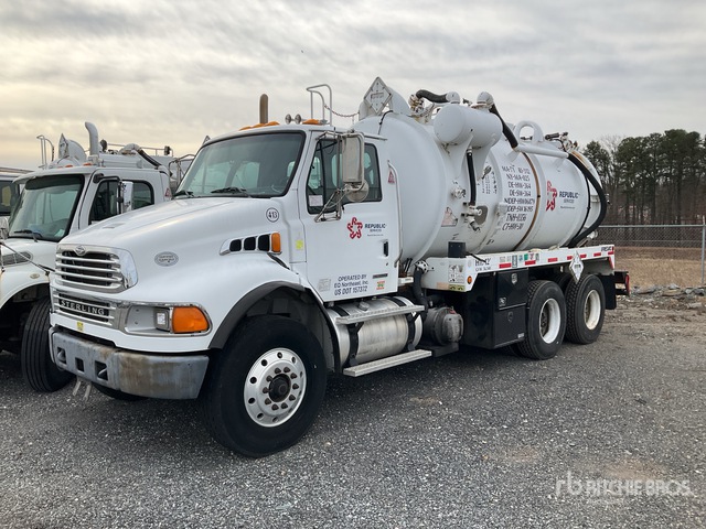 Presvac pv750 on 2009 Sterling Acterra 6x4 Vacuum Tanker Truck ...
