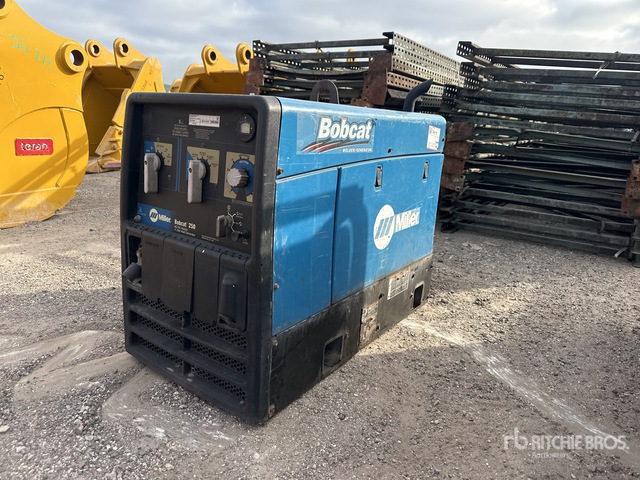 2017 Miller Bobcat 250 250 A Skid-Mounted Multi-Process Soldadora ...