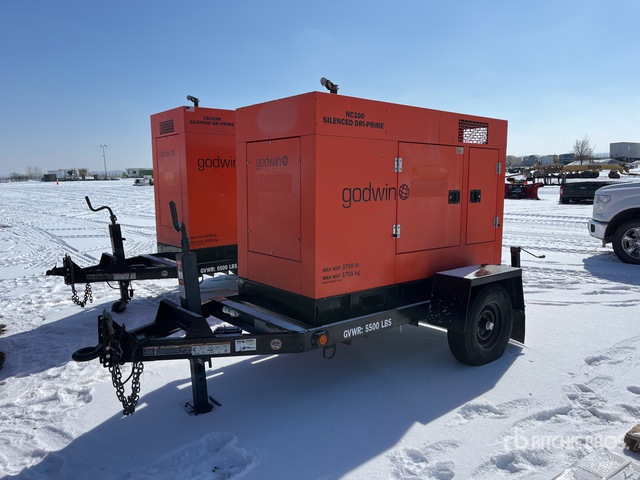 2017 Godwin Pumps NC100SP Trailer-Mounted Water Pump | Ritchie Bros ...