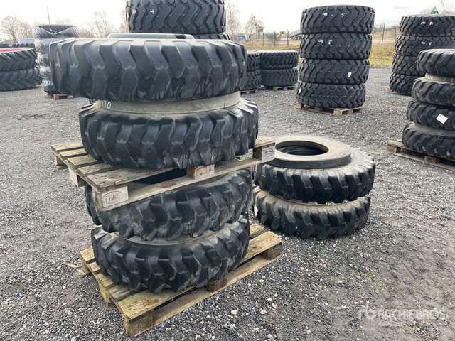 Quantity of (3) Mitas 10.00-20 EM NB38 Dual Wheels | Ritchie Bros. Auctioneers