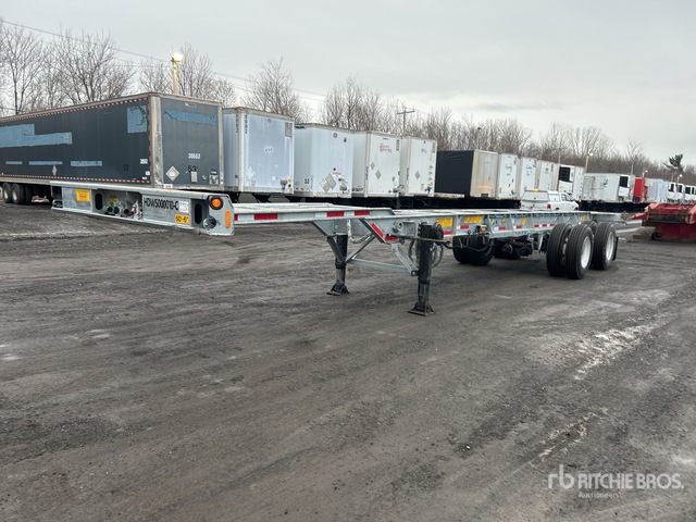 2025 Max Atlas CCXT 40 ft T/A Extendable Container Trailer | Ritchie ...