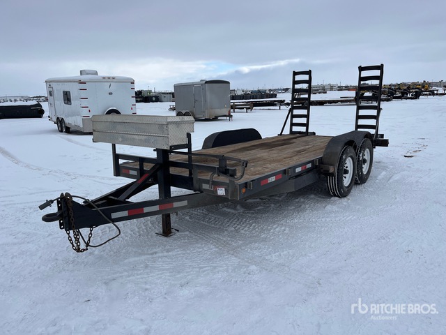 2012 ABU 16X8 16 ft T/A Equipment Trailer | Ritchie Bros. Auctioneers
