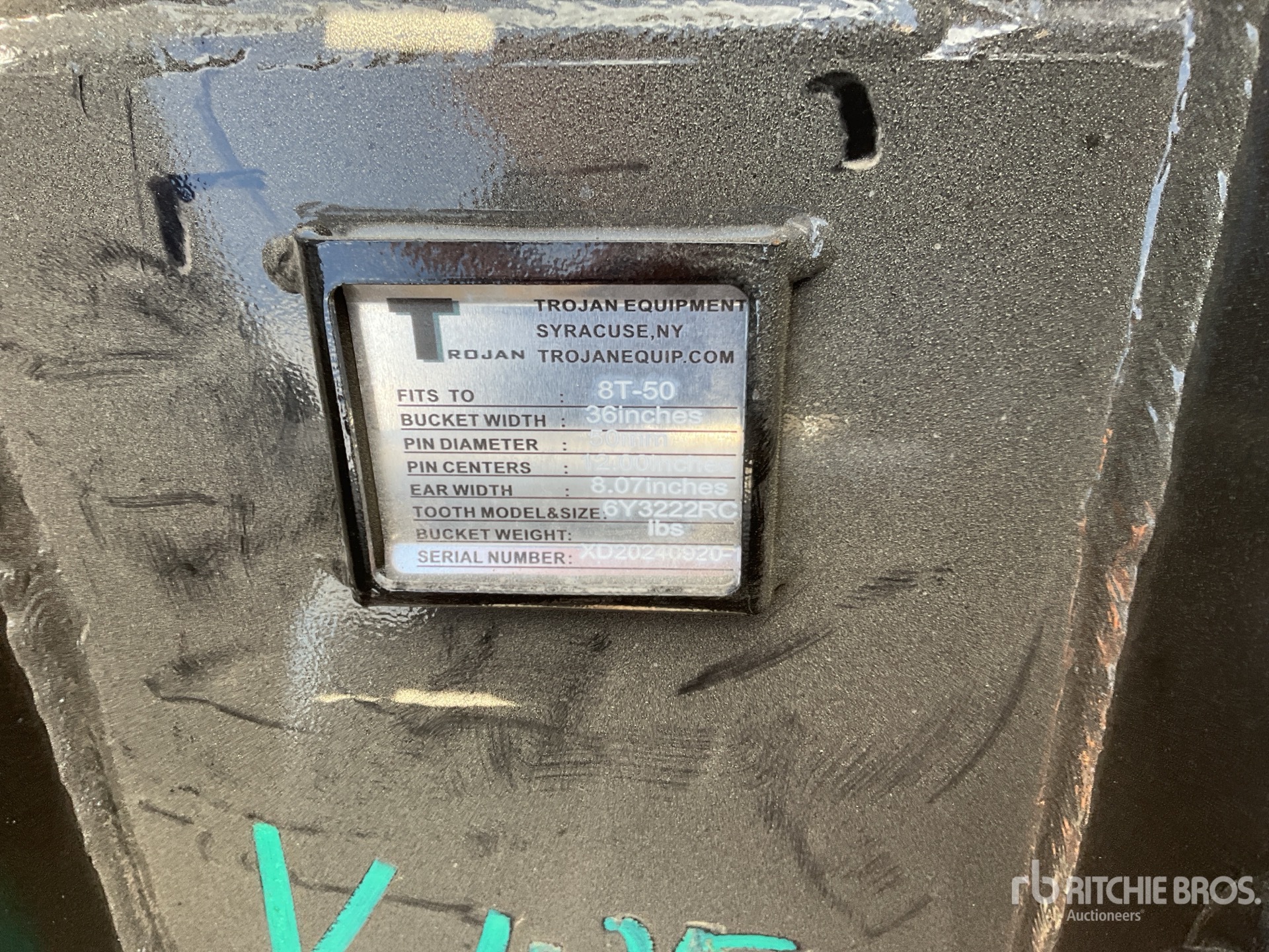 Trojan 80CL 36 in Digging Excavator Bucket - Fits 50mm Cat 307/308 ...